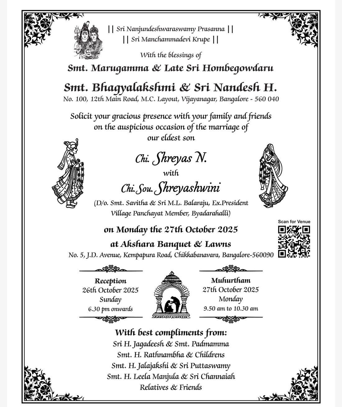 English Wedding Card Template Ideas-King of Cards